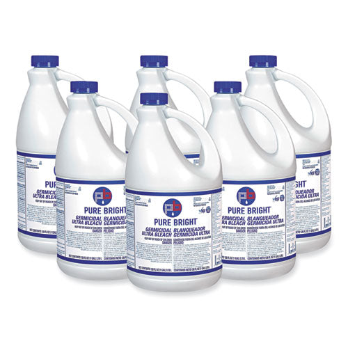 PURE BRIGHT BLEACH 6% 6/1GAL - PICK UP ONLY — DMC SUPPLIES